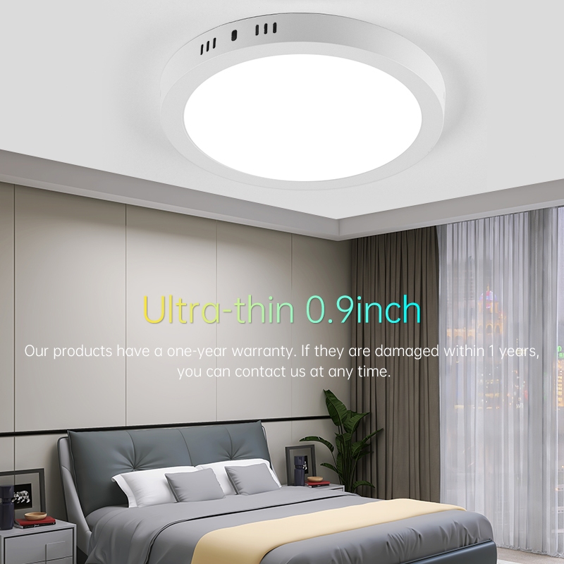 Ceiling Light Surface Mounted LED Panel Light Pin Light Square/Round ...