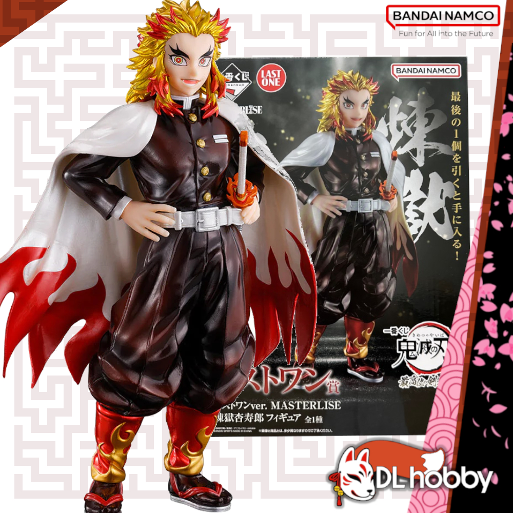 Demon Slayer Rengoku Metallic Color Ichiban Kuji Last Prize Figure ...