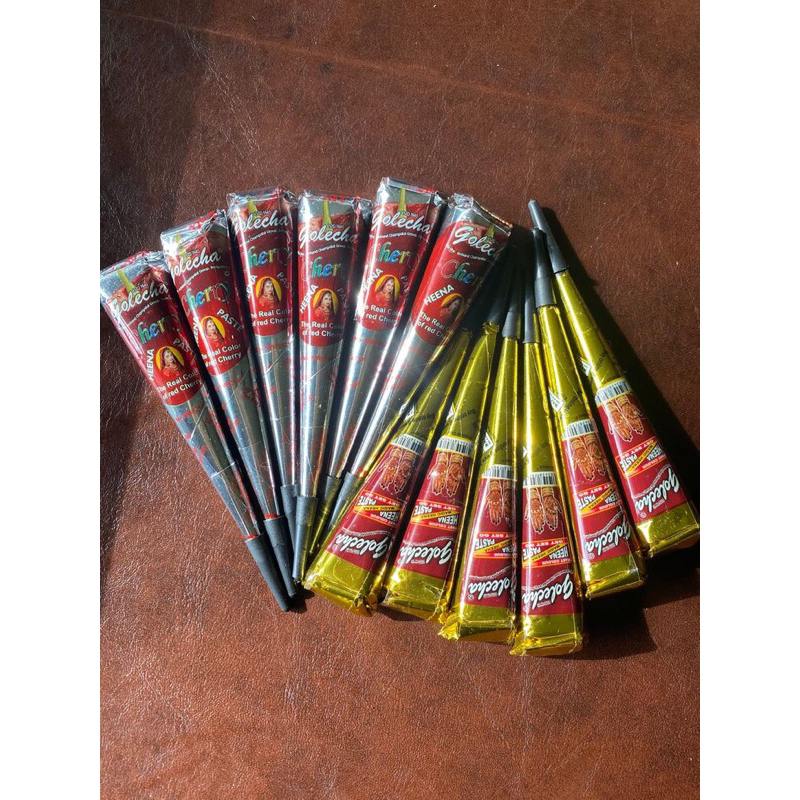 [1 pcs] Golecha red cherry henna and Meroon Original [Ready stock ...