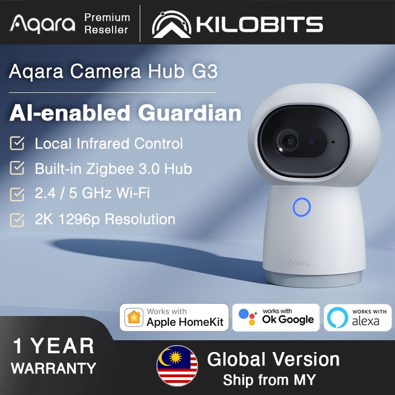 Aqara Camera Hub G2H PRO G3 Global Version Smart Camera CCTV Gateway Edition | Shopee Malaysia