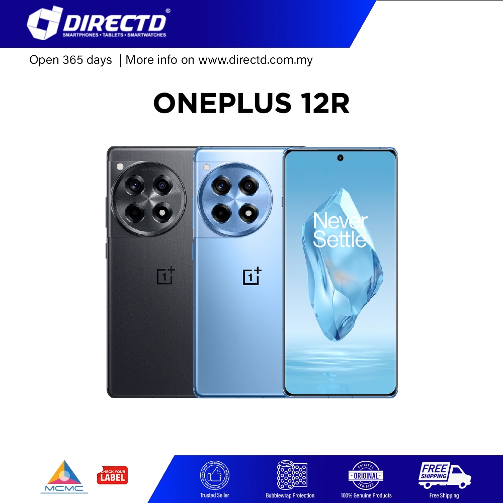 OnePlus 12R [16GB RAM | 256GB ROM] | Shopee Malaysia