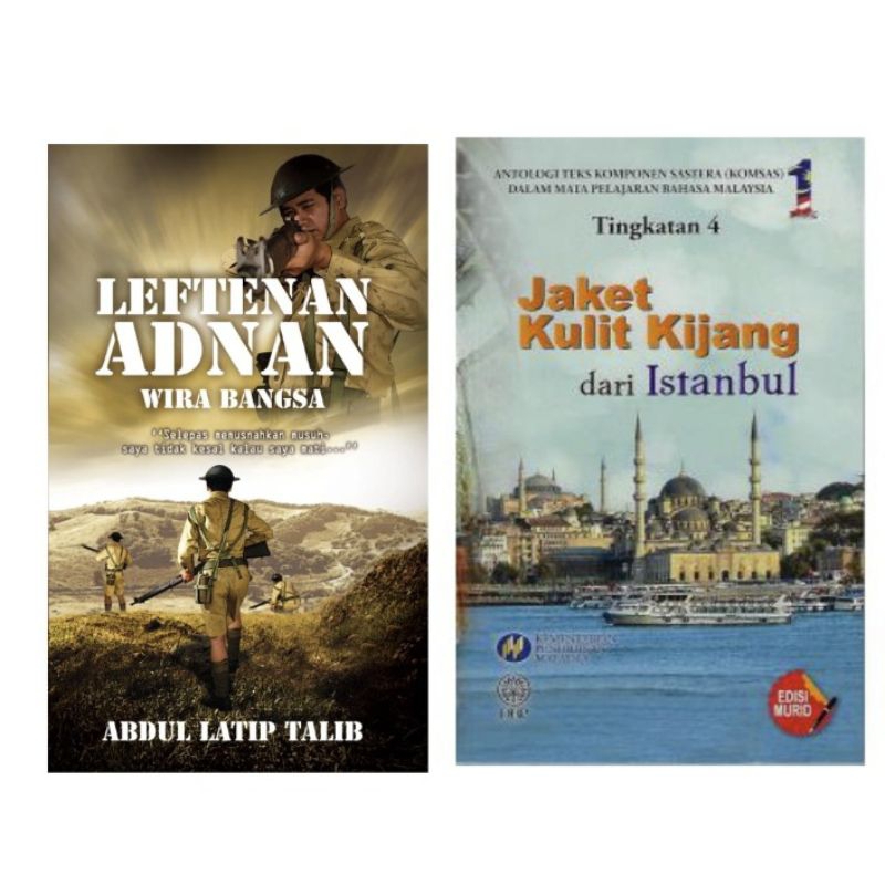 Tingkatan 4 Novel + Komsas SPM Bundle ( Novel Leftenan Adnan Wira ...