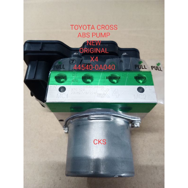 TOYOTA CROSS ABS PUMP NEW (44540-0A040) X4 | Shopee Malaysia