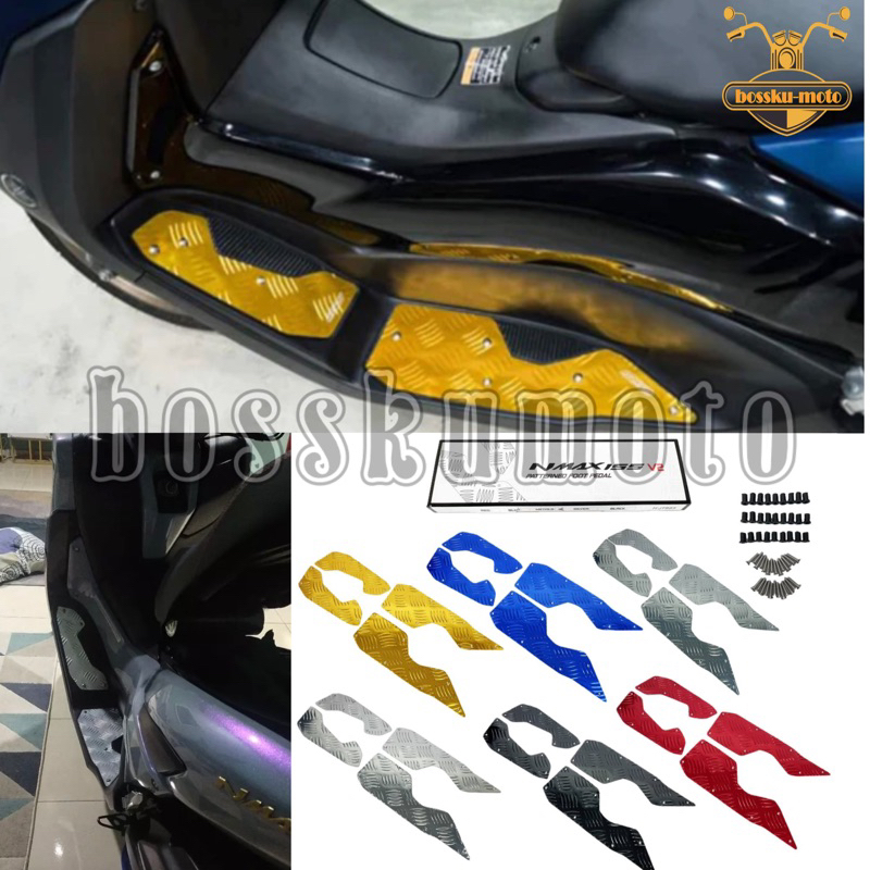 NMAX V1 V2 V3 FLOOR PANEL CARPET CNC FLOOR FLOORSTEP ALLUMINIUM ...