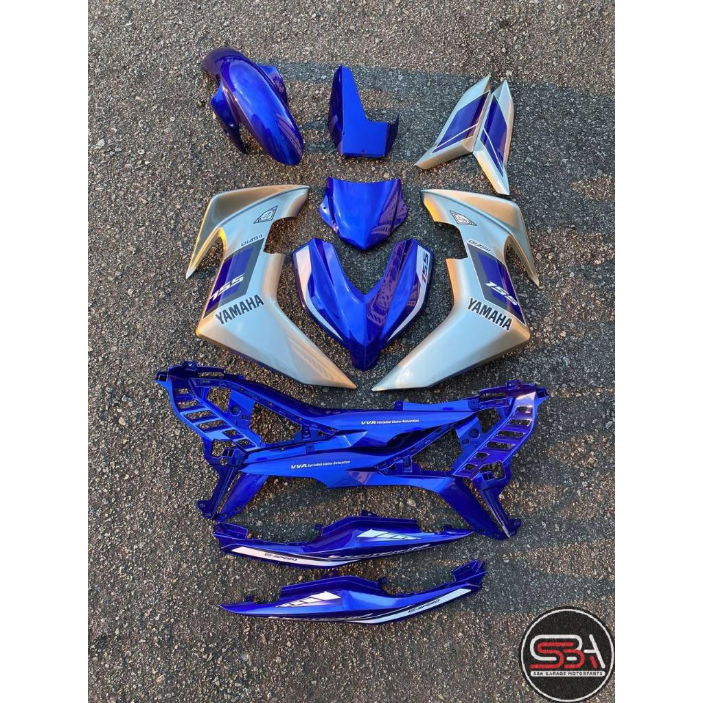 Y16 COVERSET Y16ZR EXCITER GP DPBMC S3 BIRU Y16-ECT-GP-1 ORIGINAL ...