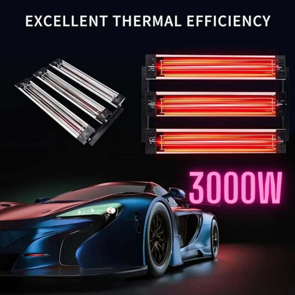 (1000W/3000W)Shortwave Infrared Dryer/Paint Dryer/Infrared Curing Lamp ...