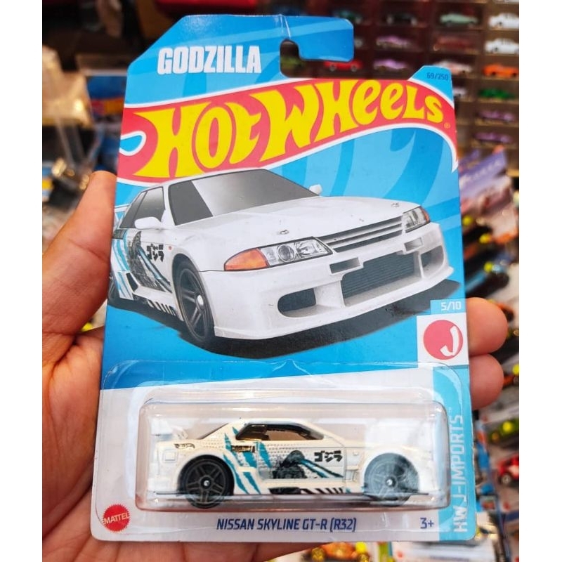 HOTWHEELS NISSAN SKYLINE GTR R32 (J HOCK) | Shopee Malaysia