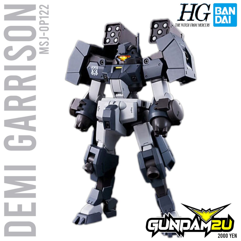 BANDAI HG 1/144 Demi Garrison - High Grade Gundam Witch From Mercury ...