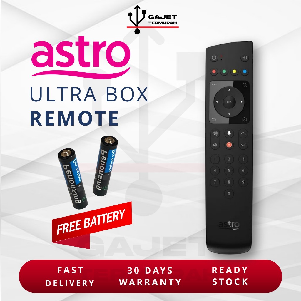 Alat Kawalan Jauh ASTRO ULTRA / ULTI BOX 6 in 1 Universal Remote ...