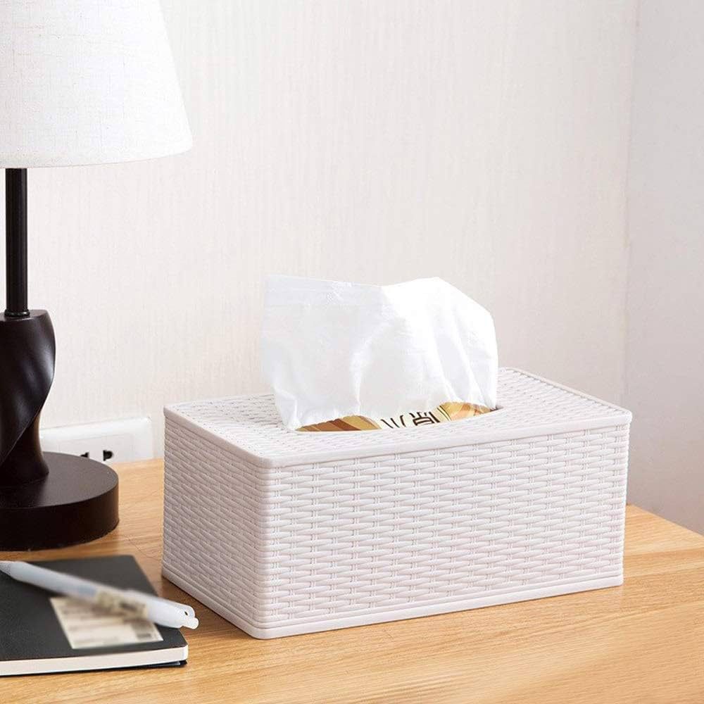 Bamboo Style Plastic Roll Tissue Box Home Kitchen Bathroom Paper Towel ...