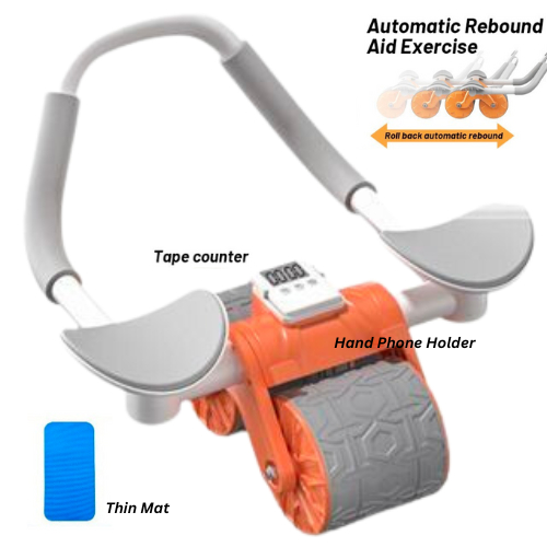Abs Roller Multi-Functional Abdominal Wheel Automatic Rebound Abdominal ...
