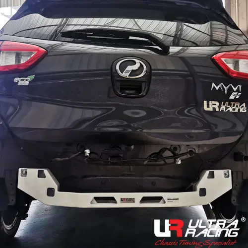 ULTRA RACING REAR ANTI CRASH BAR / COLLISION BAR FOR PERODUA MYVI 3rd ...