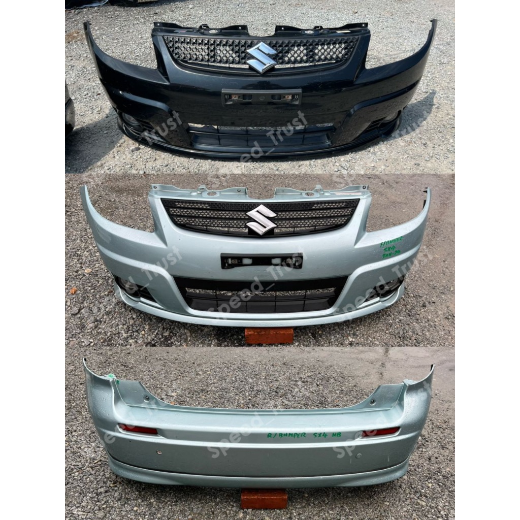 JDM Front Rear Bumper Depan Belakang Grille Sarung Lip Skirt Spotlight ...