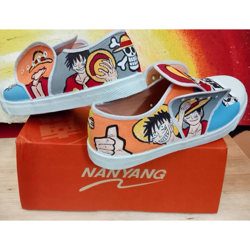 Kasut Nanyang ONE PEACE Stylo Fancy Sepak Takraw STL Custom Shoes ...
