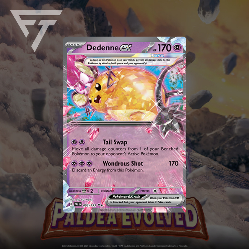 Pokemon Tcg - Dedenne EX (093/193) EN | Shopee Malaysia
