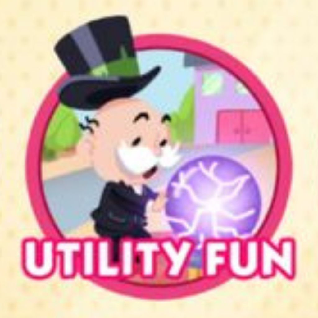 Monopoly Go UTILITY FUN Sticker | Shopee Malaysia