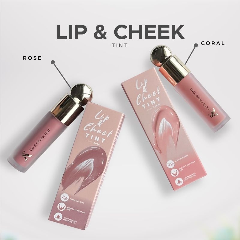 DHERBS LIP & CHEEK TINT GORGEOUS | Shopee Malaysia