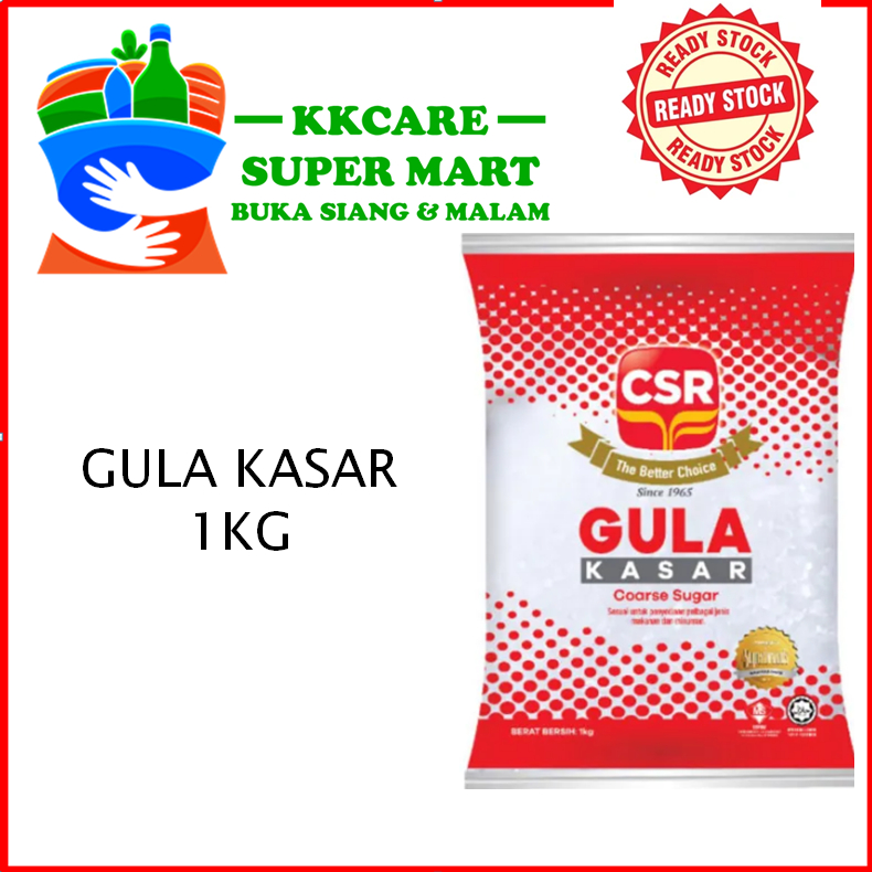 CSR - GULA KASAR 1kg 原糖 | Shopee Malaysia