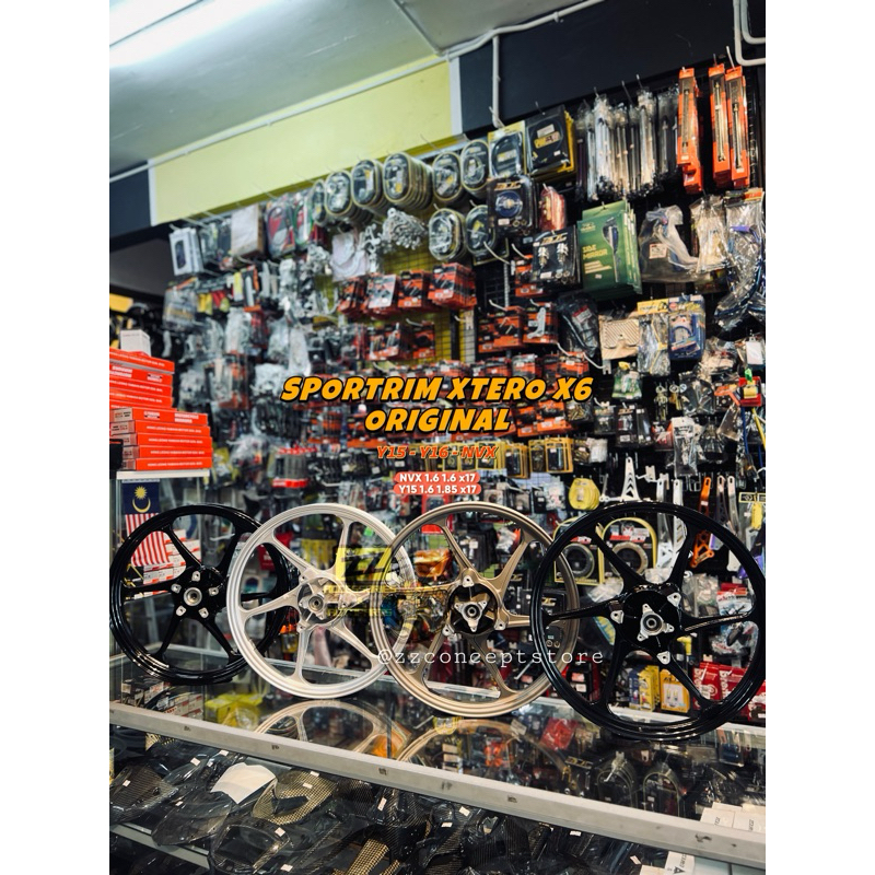 XTERO X6 ORIGINAL PNP Y15ZR / Y16ZR / NVX | Shopee Malaysia