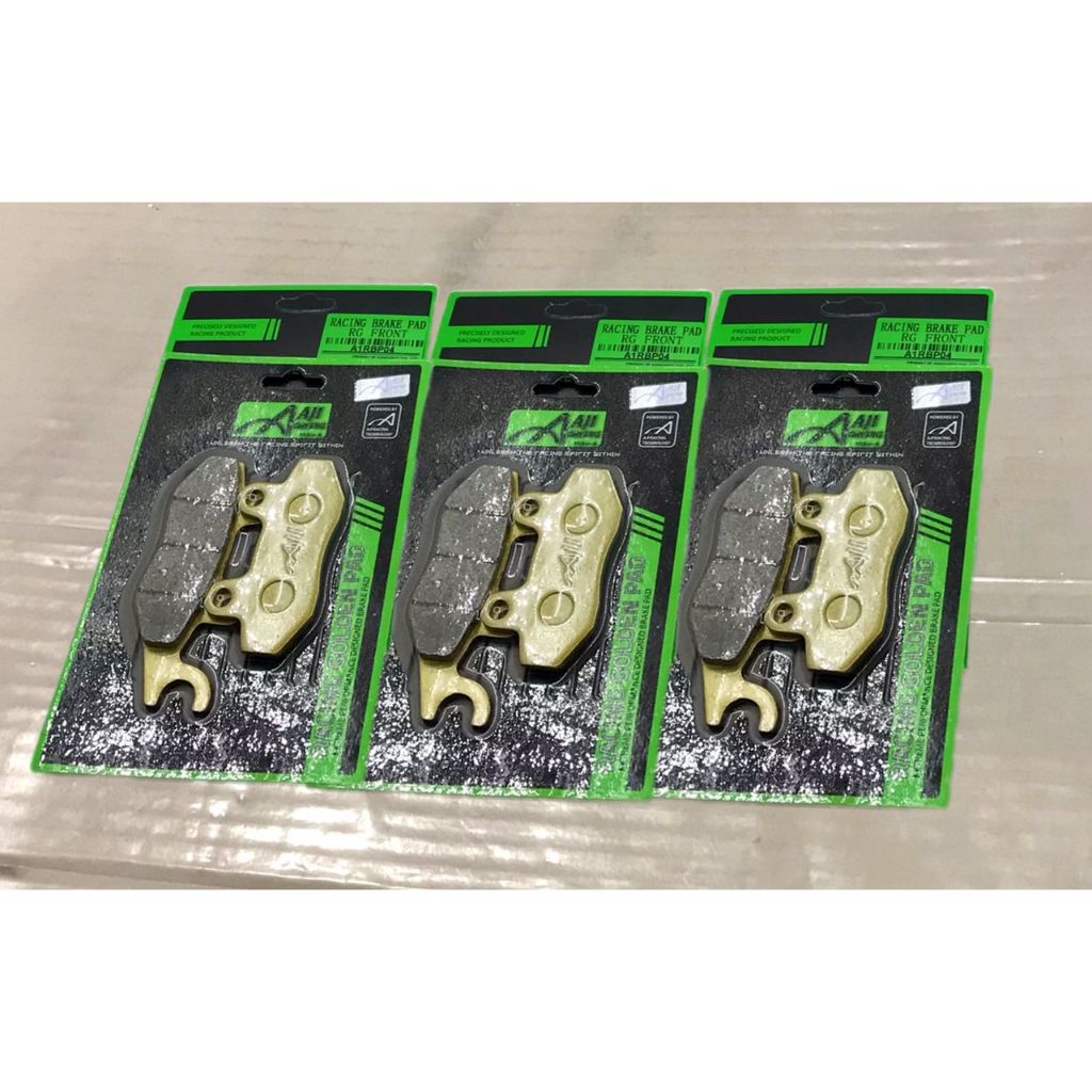 AJI RAING BRAKE PAD ( FRONT ) Lc135 5s /Y125z / SRL110/SLR115 /kriss 2 ...