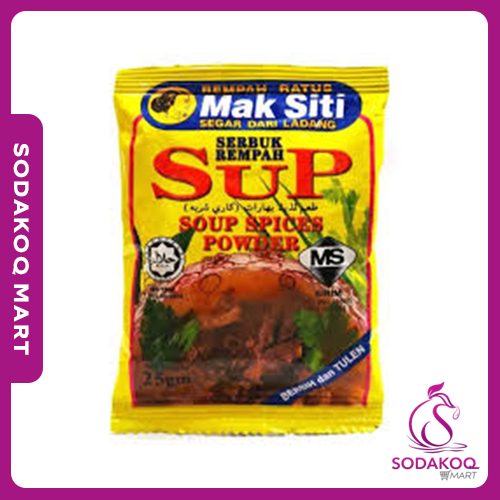 MAK SITI Serbuk Rempah Sup 25g / Serbuk Rempah Sup Soto 30g | Shopee ...