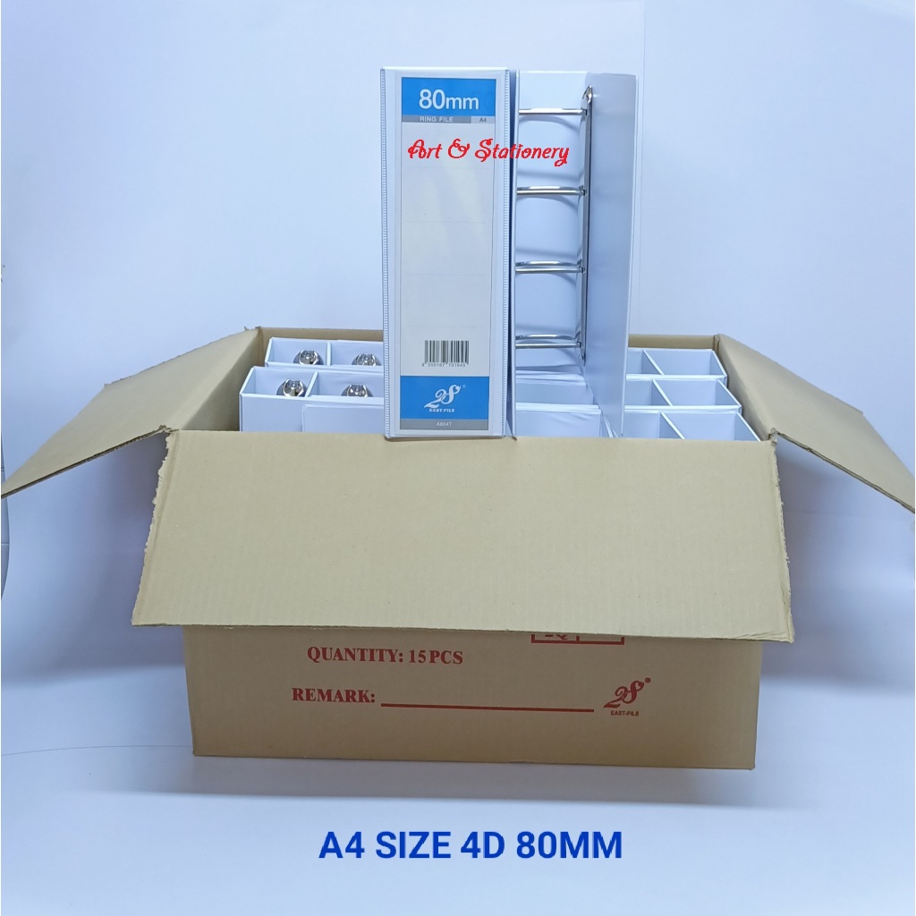 EAST FILE 2D, 3D & 4D RING FILE (AVAILABLE IN A4 & A3 SIZE) READY STOCK | Shopee Malaysia