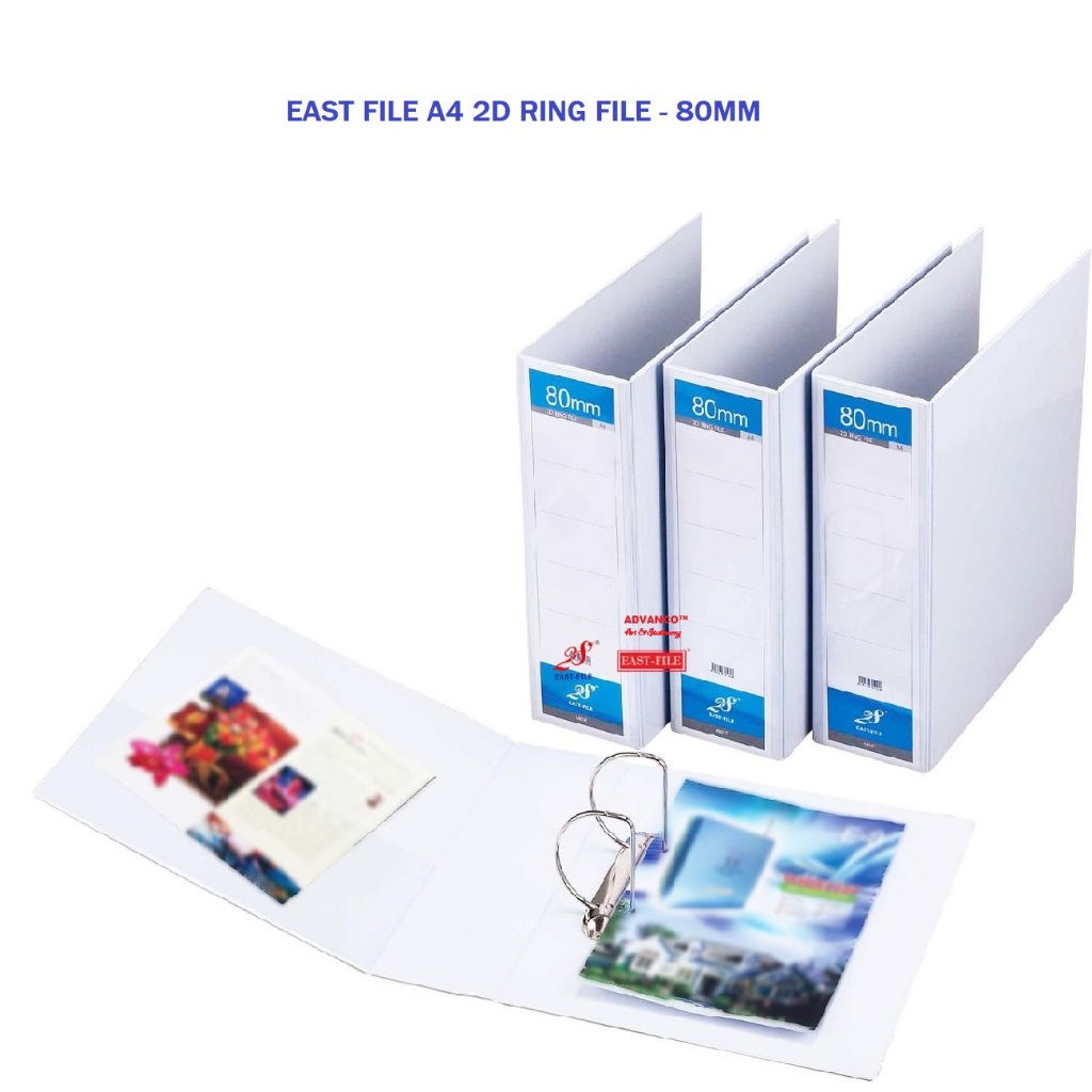 EAST FILE 2D, 3D & 4D RING FILE (AVAILABLE IN A4 & A3 SIZE) READY STOCK | Shopee Malaysia