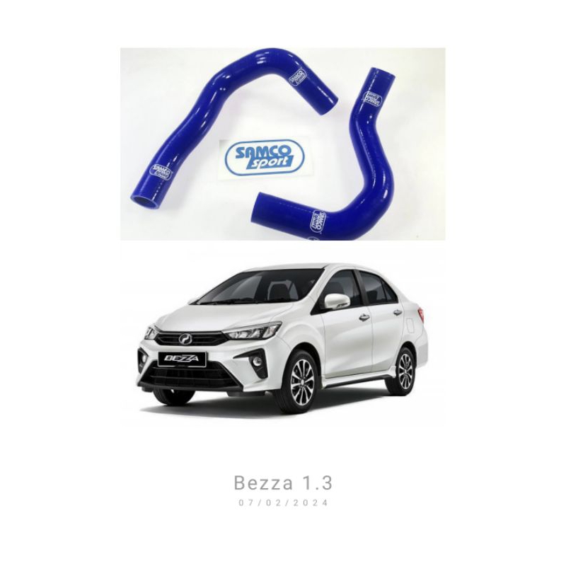 Silicone Radiator Hose Bezza 1.3 / Bezza 1.0 🔥 Ready Stock🔥 | Shopee ...