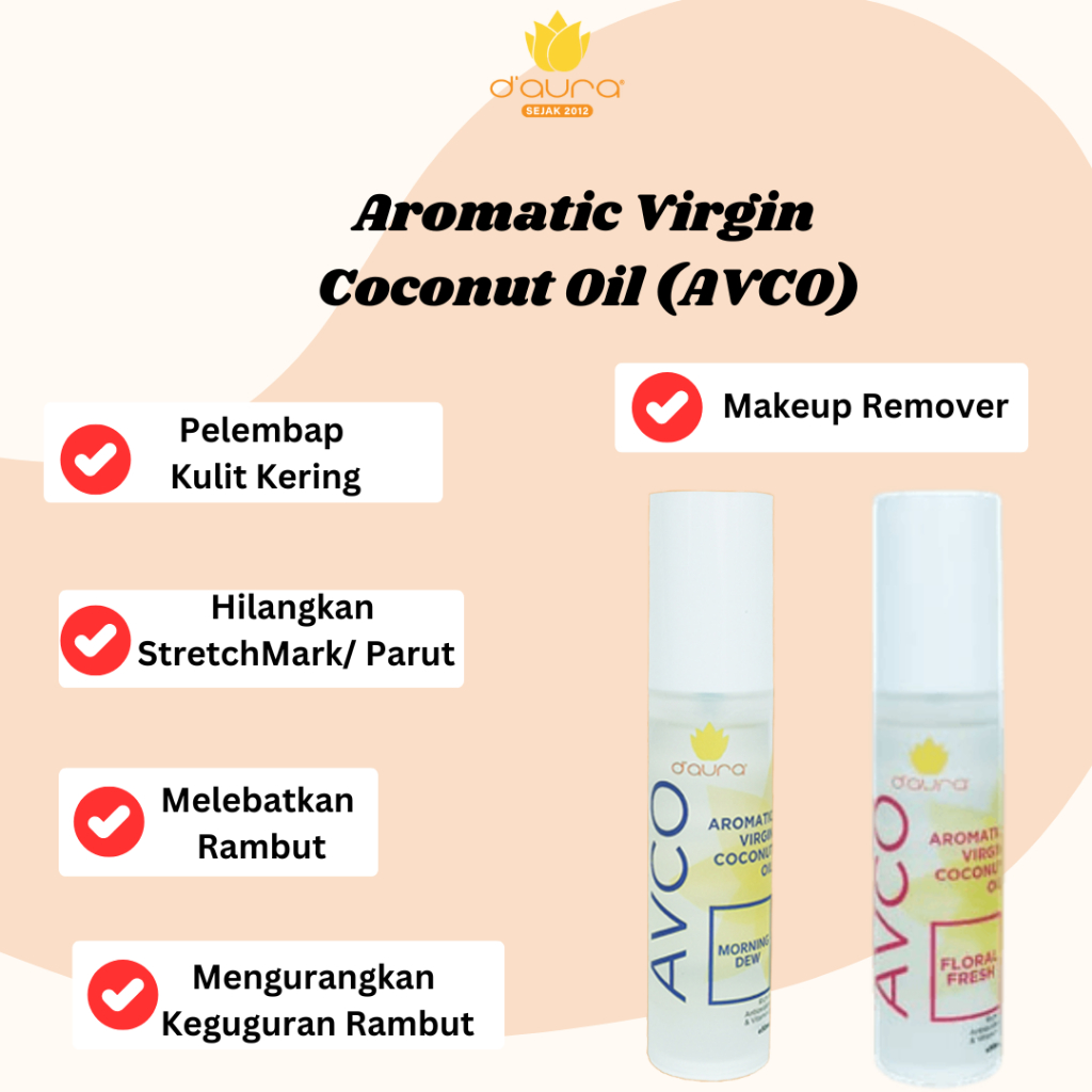 AROMATIC VIRGIN COCONUT OIL (AVCO KEGUNAAN LUARAN SAHAJA) | Shopee Malaysia