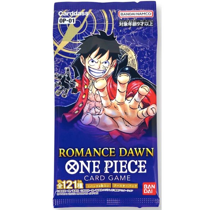 ONE PIECE CARD GAME / [OP-01] ROMANCE DAWN | Shopee Malaysia
