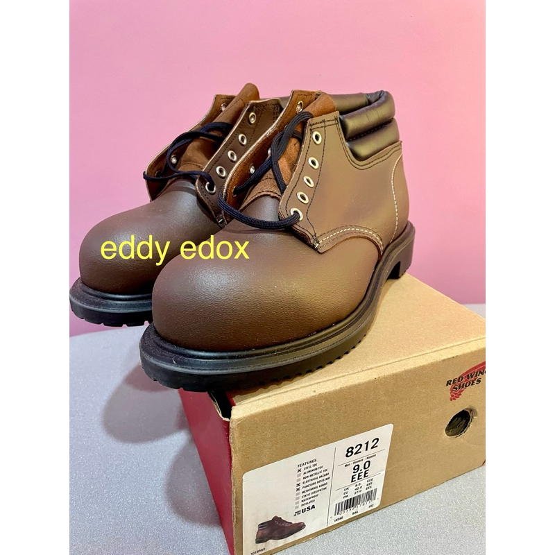 Red Wing safety boots 8212 | Shopee Malaysia