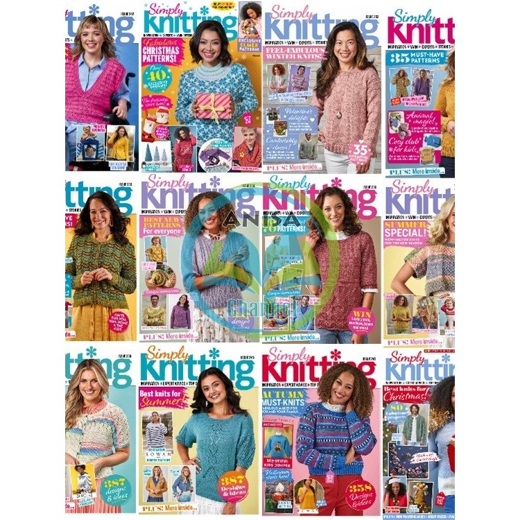 [eMagazine/PDF] Simply Knitting UK – Full Year 2023 Issues Collection ...