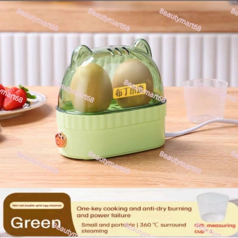 Mini Egg Cooker Electric 40ML 120W 220V Automatic Power Off Egg Steamer ...