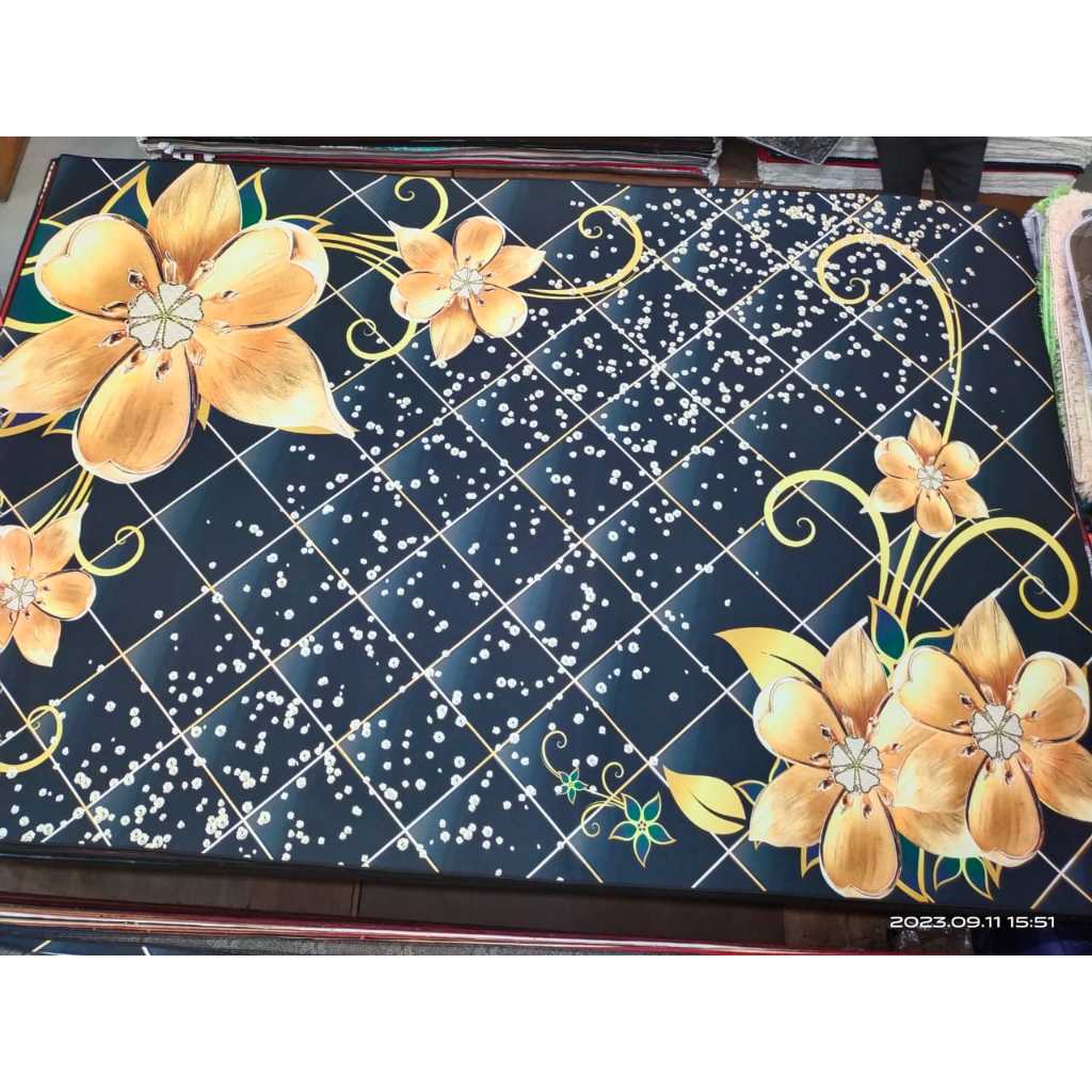 XXXXXXL 200X300 CM 3D Karpet Gulung Heritage Crystal Velvet Carpet Rug ...
