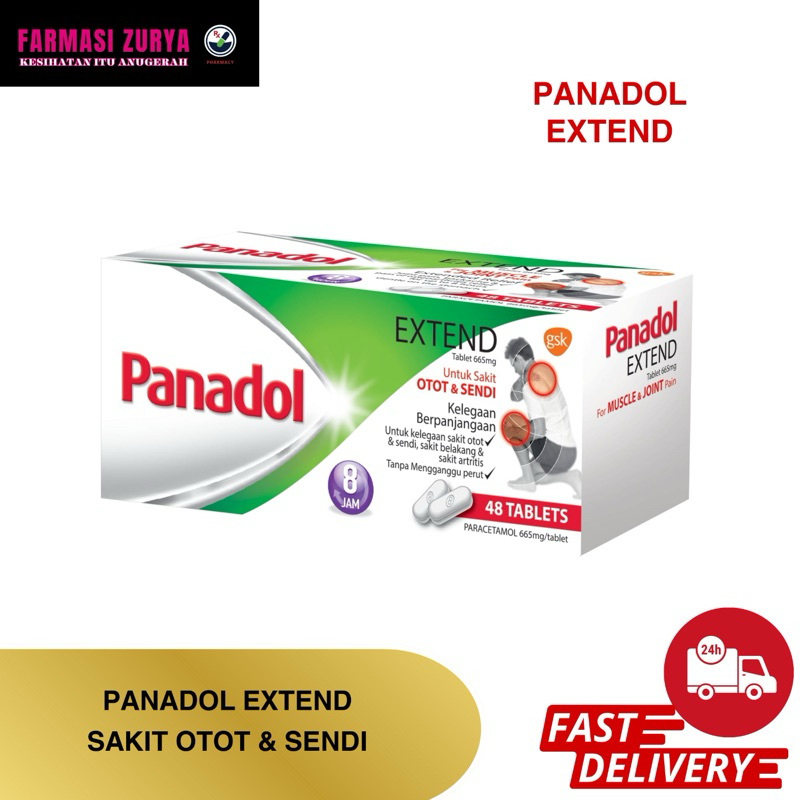 PANADOL EXTEND FOR MUSCLE PAIN ( STRIPS) | Shopee Malaysia