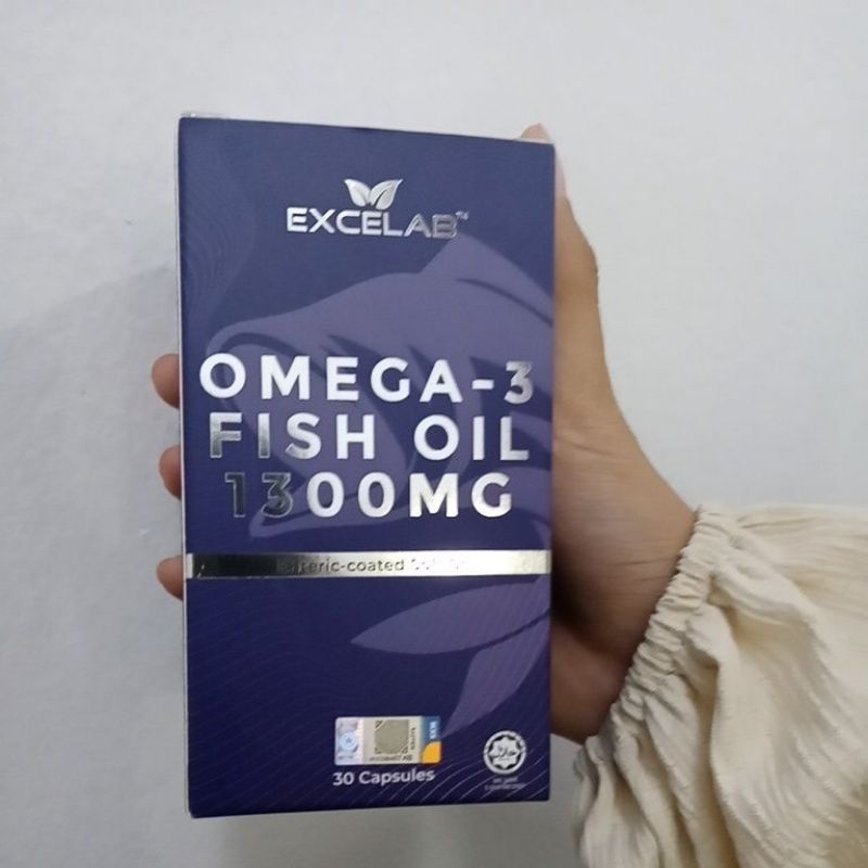excelab omega fish oil 1000mg 30s | Shopee Malaysia