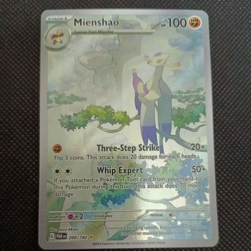 Pokemon Card TCG : Paradox Rift : Mienshao 200/182 Special Illustration ...