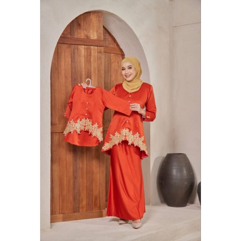 KURUNG CLARA LACE RAYA 2024(Sila pm admin sebelum order) | Shopee Malaysia