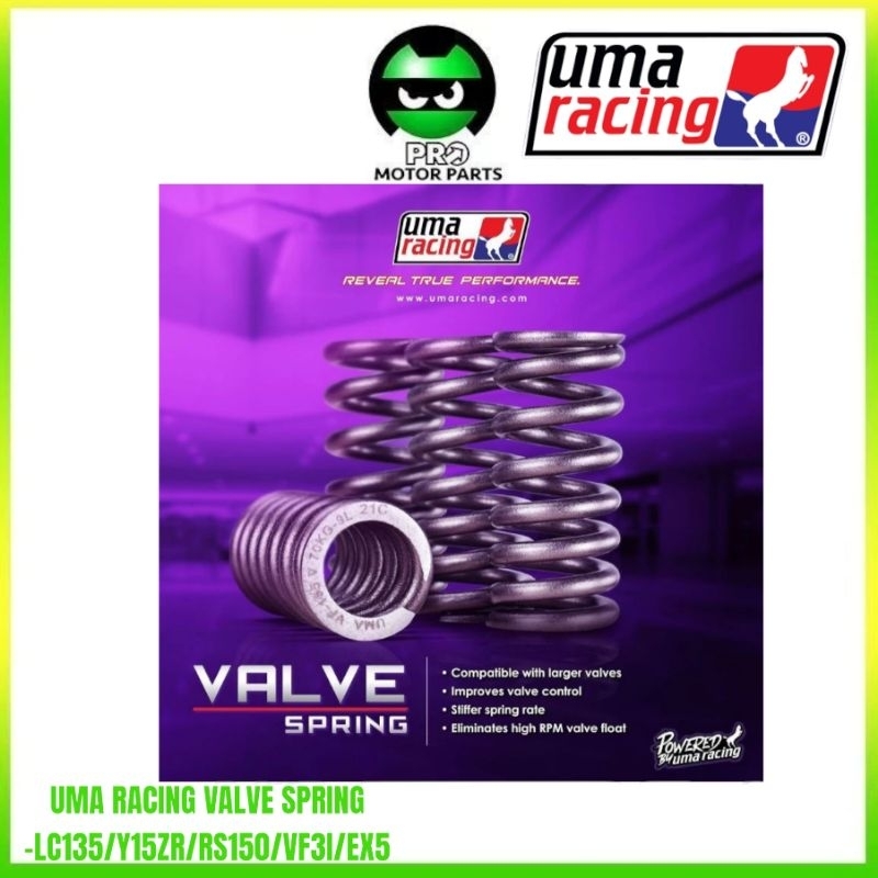 UMA RACING CNC RACING VALVE SPRING SET Y15ZR RS150 LC135 SYM VF3I 185 ...