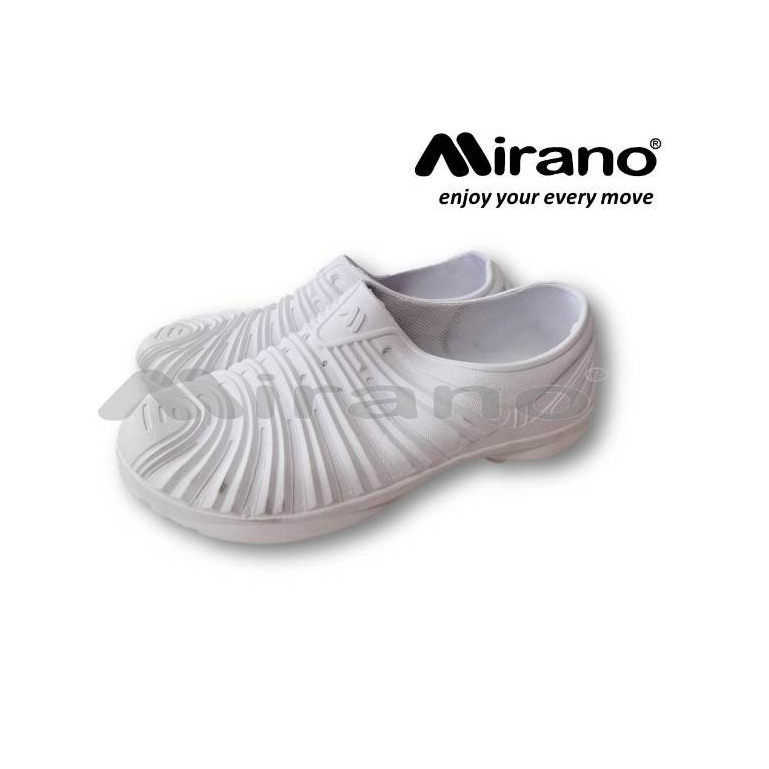 PVC White Shoe/Kasut Getah Putih Kampung AD/Hiking Shoes/Unisex ...