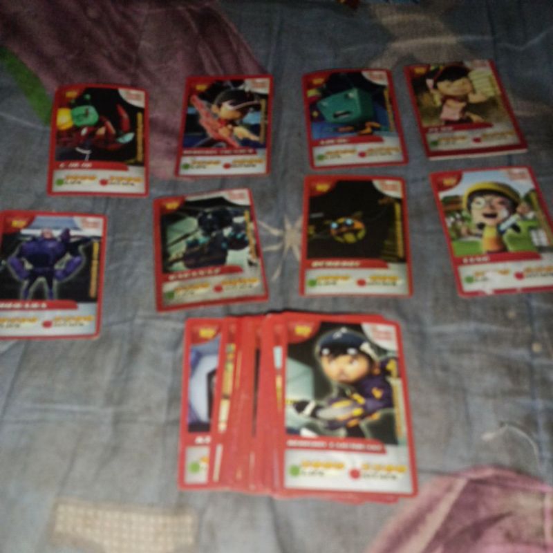 Boboiboy choki choki card. | Shopee Malaysia