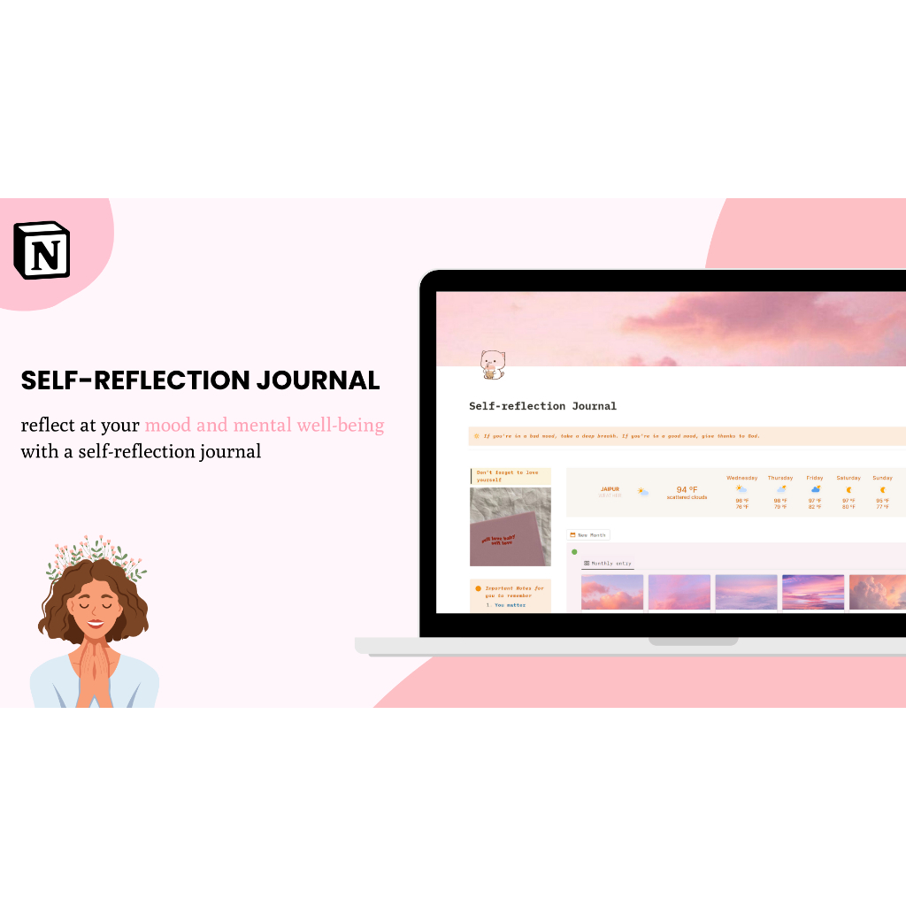 Notion Template | Self Reflection Journal | Shopee Malaysia