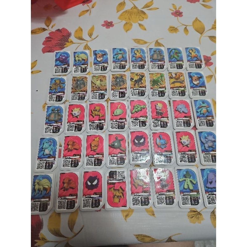 40in1 Pokemon Gaole Ga-Ole Legend Rush Toy Game TCG Card Collectible ...