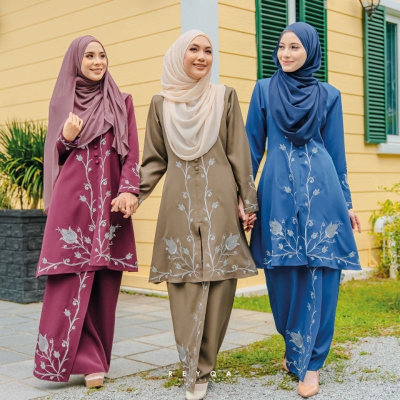 🔥[Pre Raya Sale]🔥 Reyqa Exclusive Kurung Aziza | Shopee Malaysia