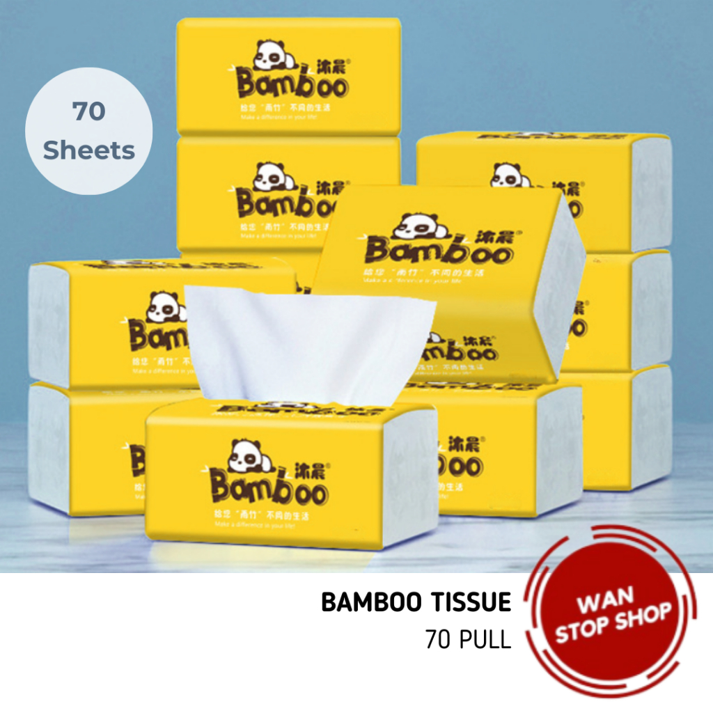 4ply Bamboo Tissue Facial Tissue Paper Bamboo Tissue Paper Unbleached ...