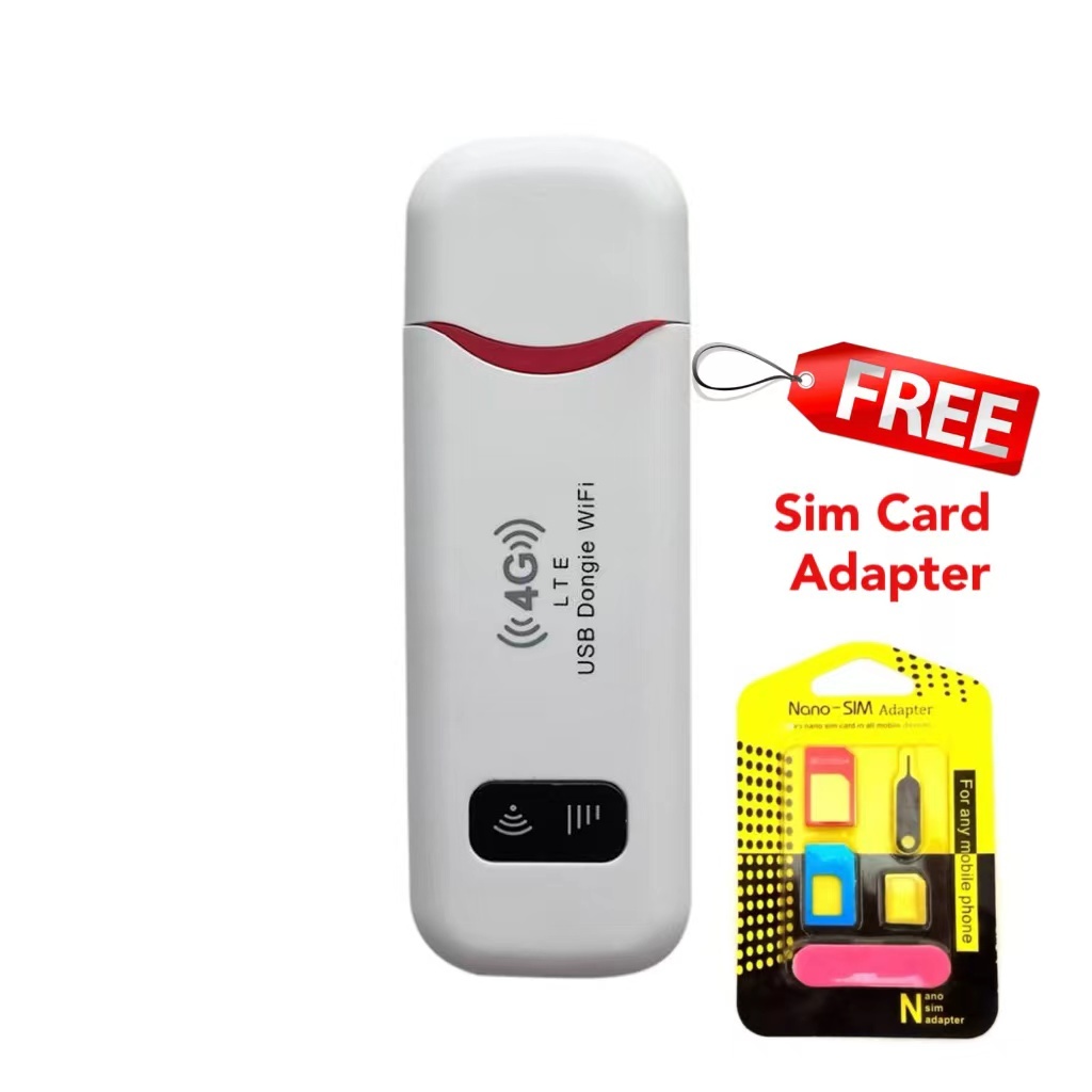 【FREE Sim Tray】 Modem WiFi Modified Unlimited 4G LTE Wireless Router ...