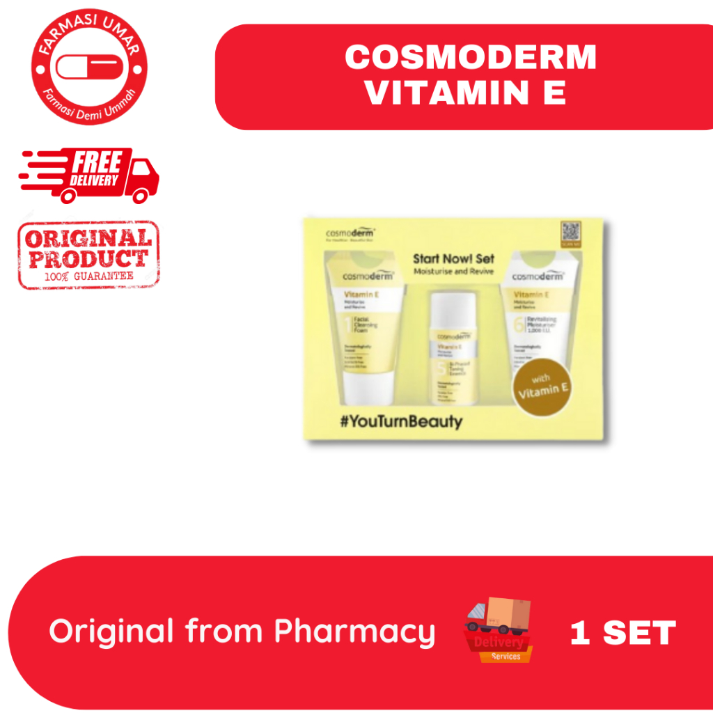 Cosmoderm Vitamin E Trial Kit | Shopee Malaysia
