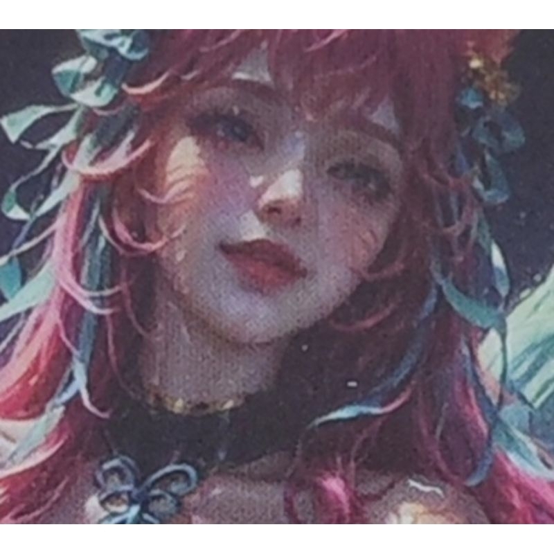 Card League of legend Ahri anime Waifu TCG Trading card games ...