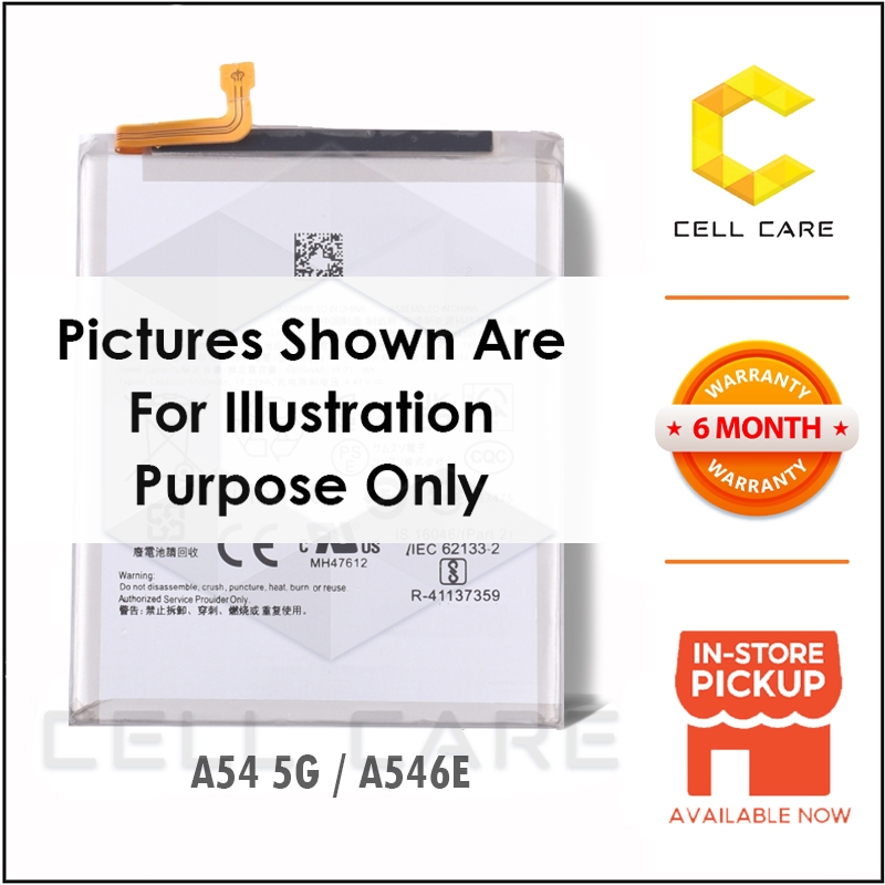 CellCare Battery Bateri EB-BA546ABY Compatible For A54 5G A546E / A25 ...