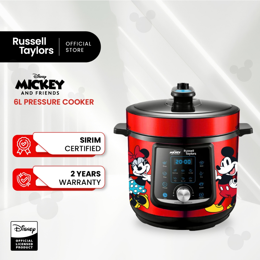 Russell Taylors x Disney Mickey And Friends Pressure Cooker Rice Cooker ...